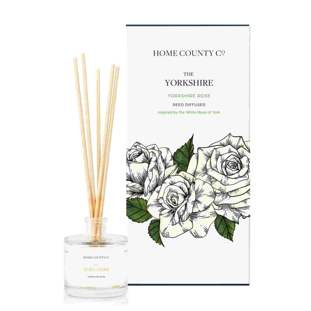 The Yorkshire - Yorkshire Rose Reed Diffuser – Tipton & Hurst